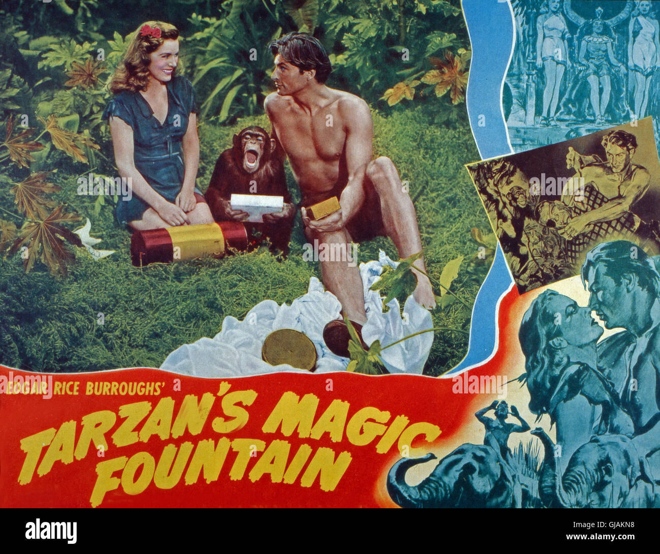 Tarzans Magic Fountain, aka: Tarzan Und Das Blaue Tal, USA 1949, Regie ...