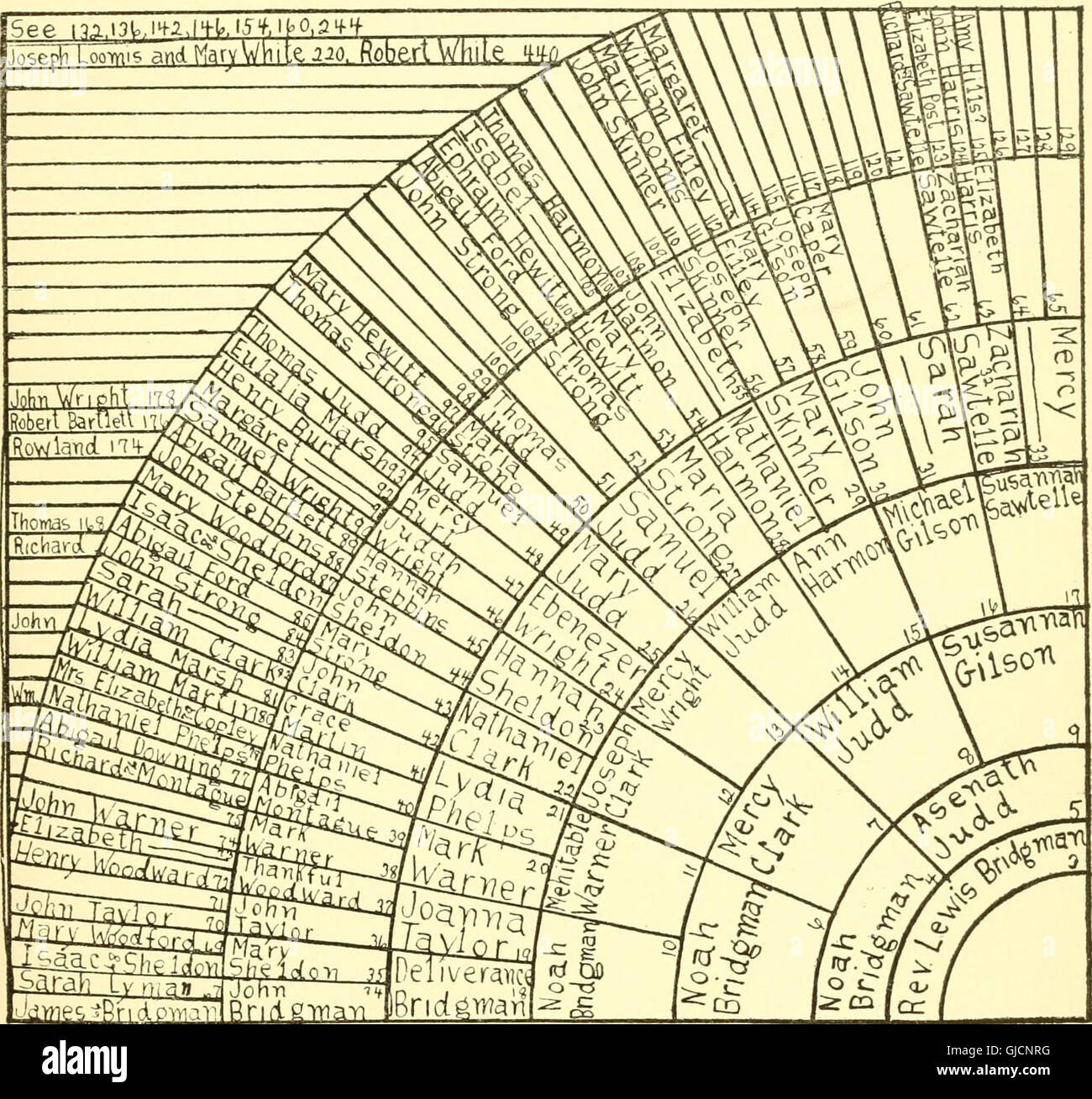 Meine Kinder Vorfahren; Angaben etwa vierhundert Neuengland Vorfahren ...