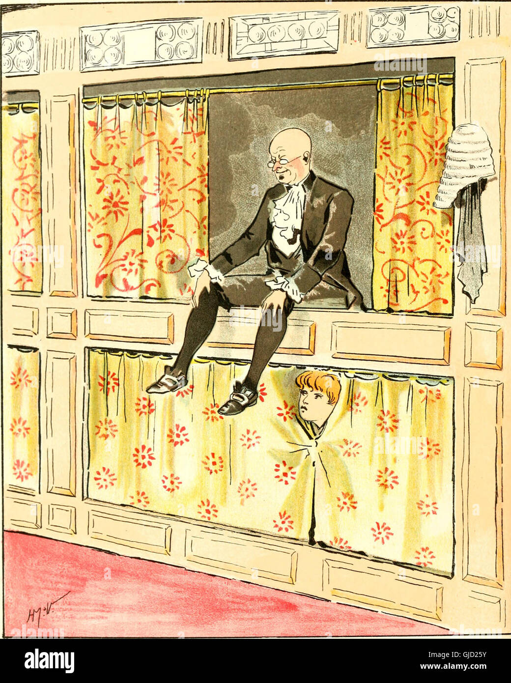 Dieses Werk von 1883 bietet eine satirische Parodie auf Gilbert und ...