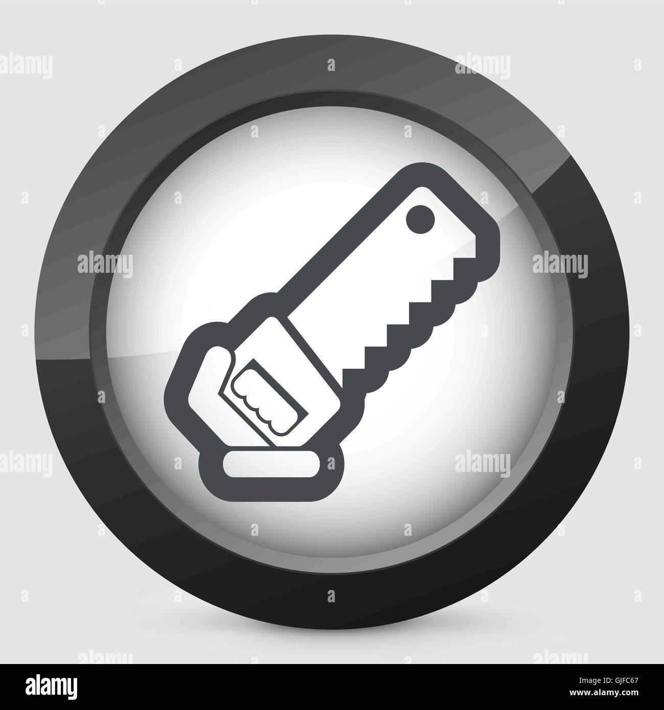 Cut saw Stock-Vektorgrafiken kaufen - Alamy