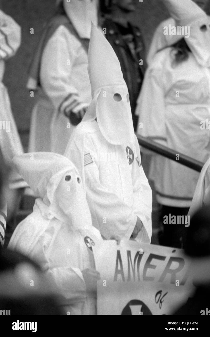 Ku Klux Klan Kkk Schwarzweiß-Stockfotos und -bilder - Alamy