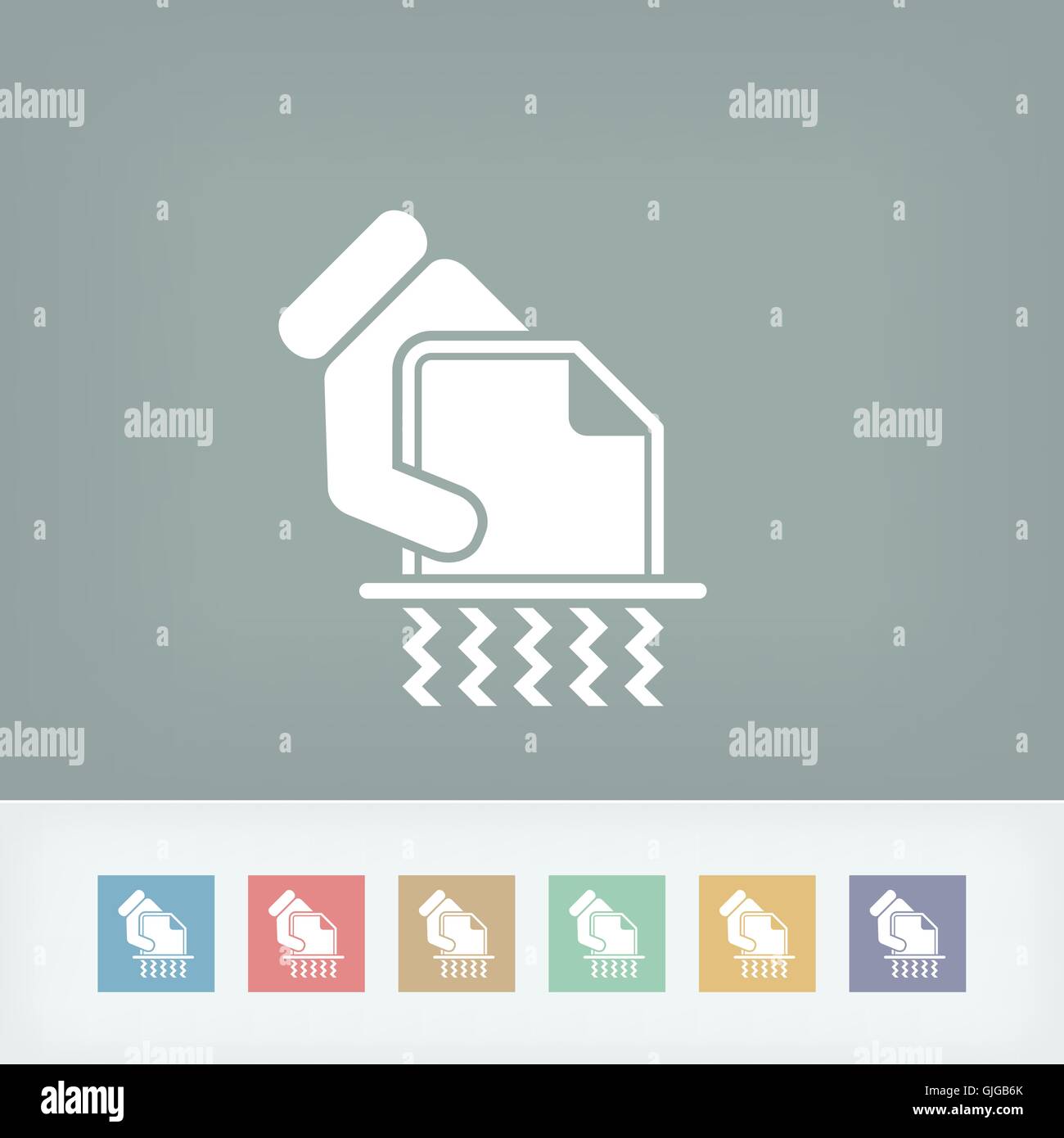 Shredder Icon Stockfotos und -bilder Kaufen - Alamy