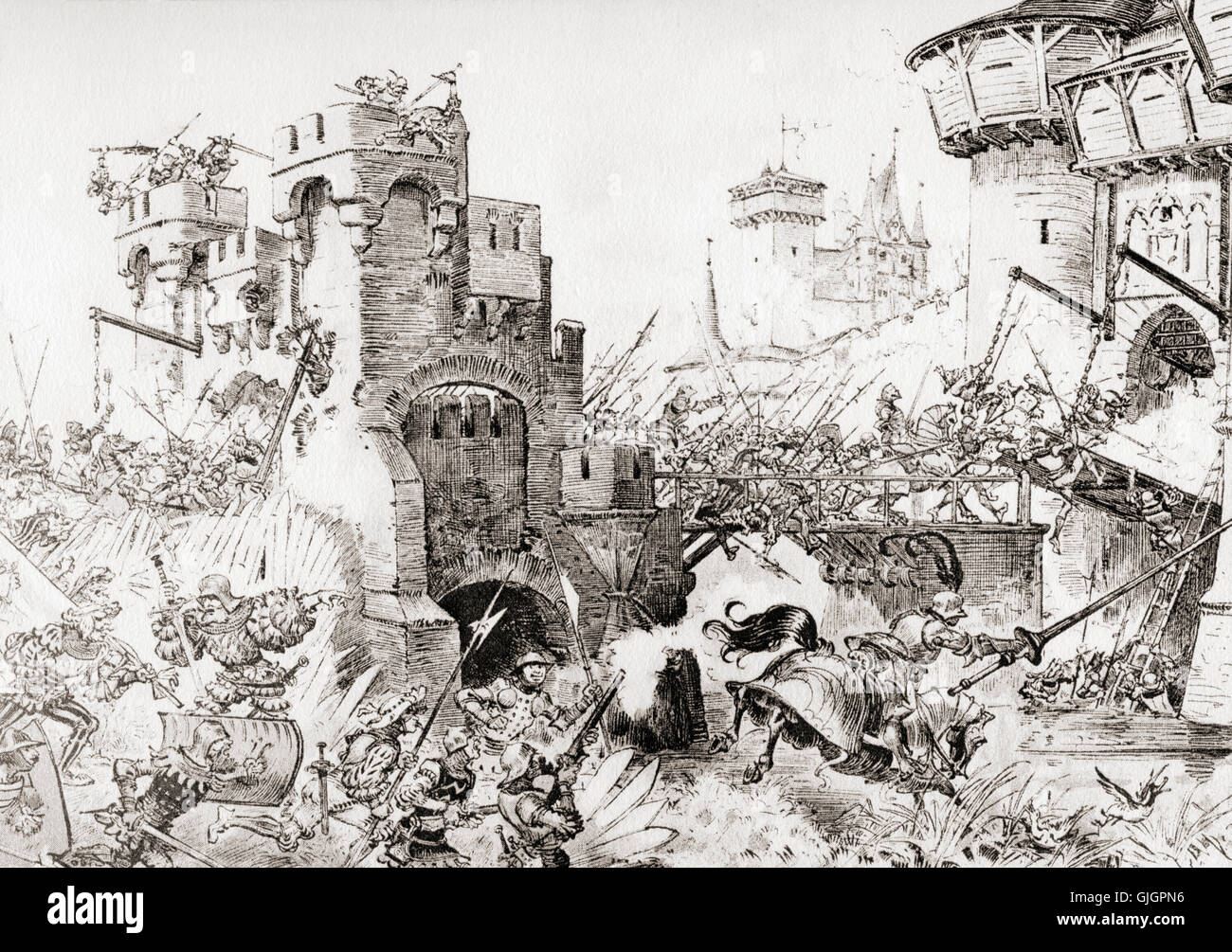 Albert robida illustration -Fotos und -Bildmaterial in hoher Auflösung ...