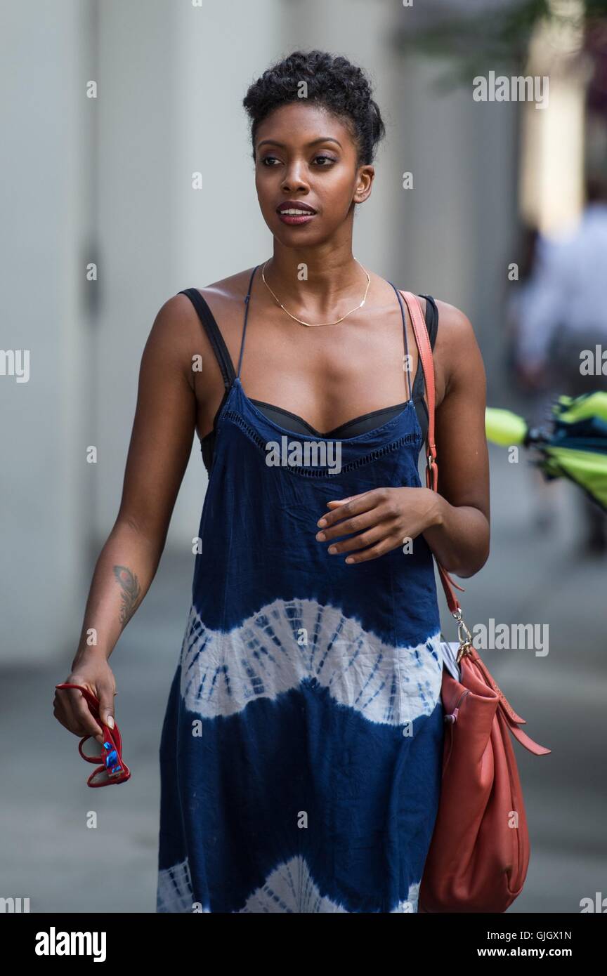 New York, NY, USA. 16. August 2016. Condola Rashad vor Ort für die ...