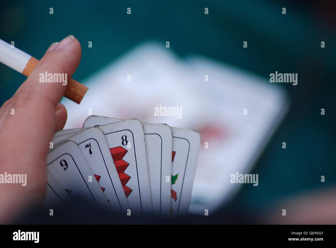 Skat playing card -Fotos und -Bildmaterial in hoher Auflösung – Alamy