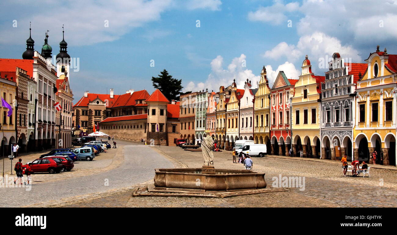 Stadt telc Stockfotos und -bilder Kaufen - Alamy