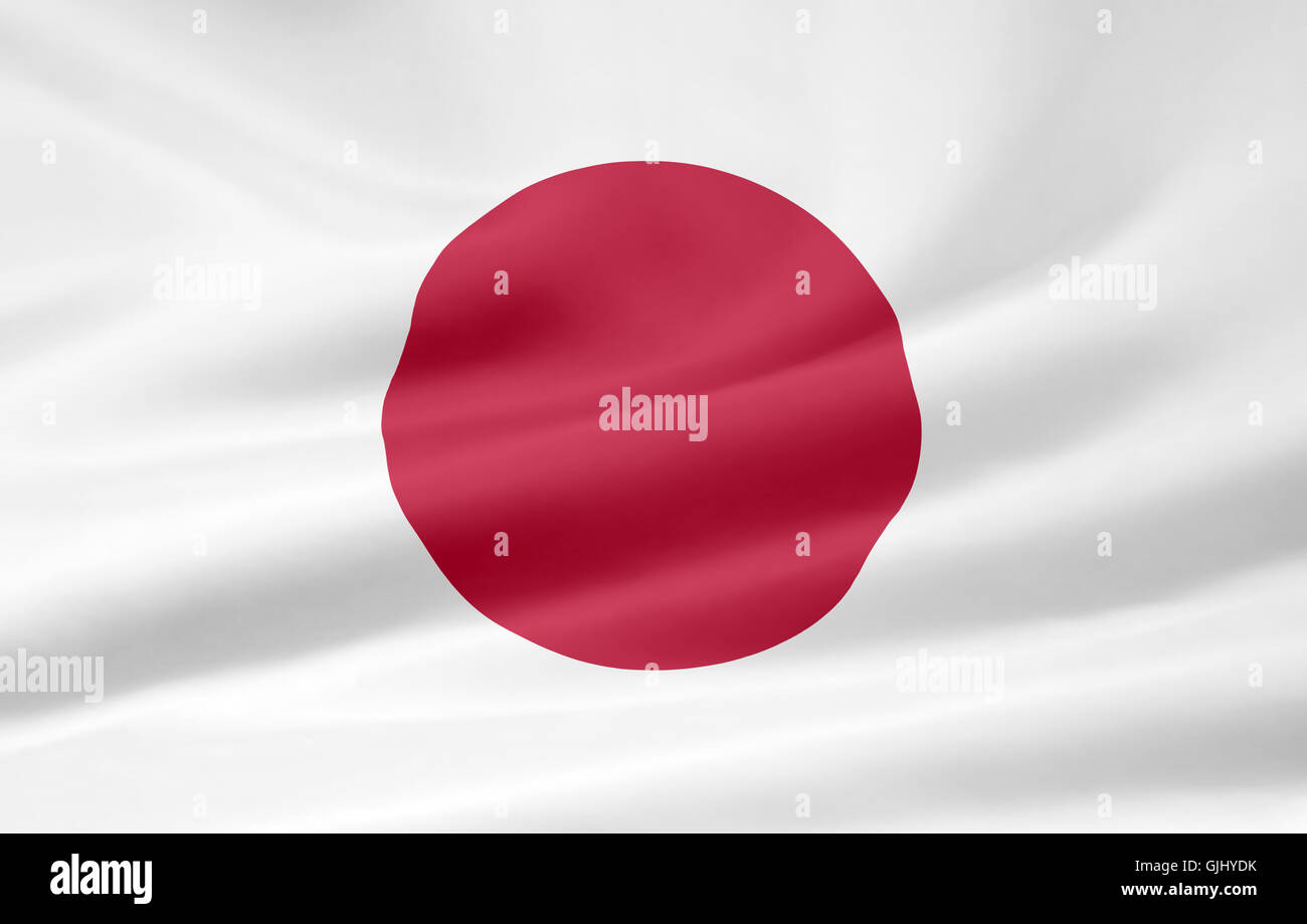 Japanese flag -Fotos und -Bildmaterial in hoher Auflösung – Alamy