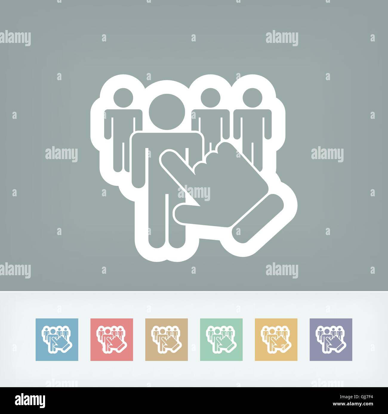 Select your person Stock-Vektorgrafiken kaufen - Alamy