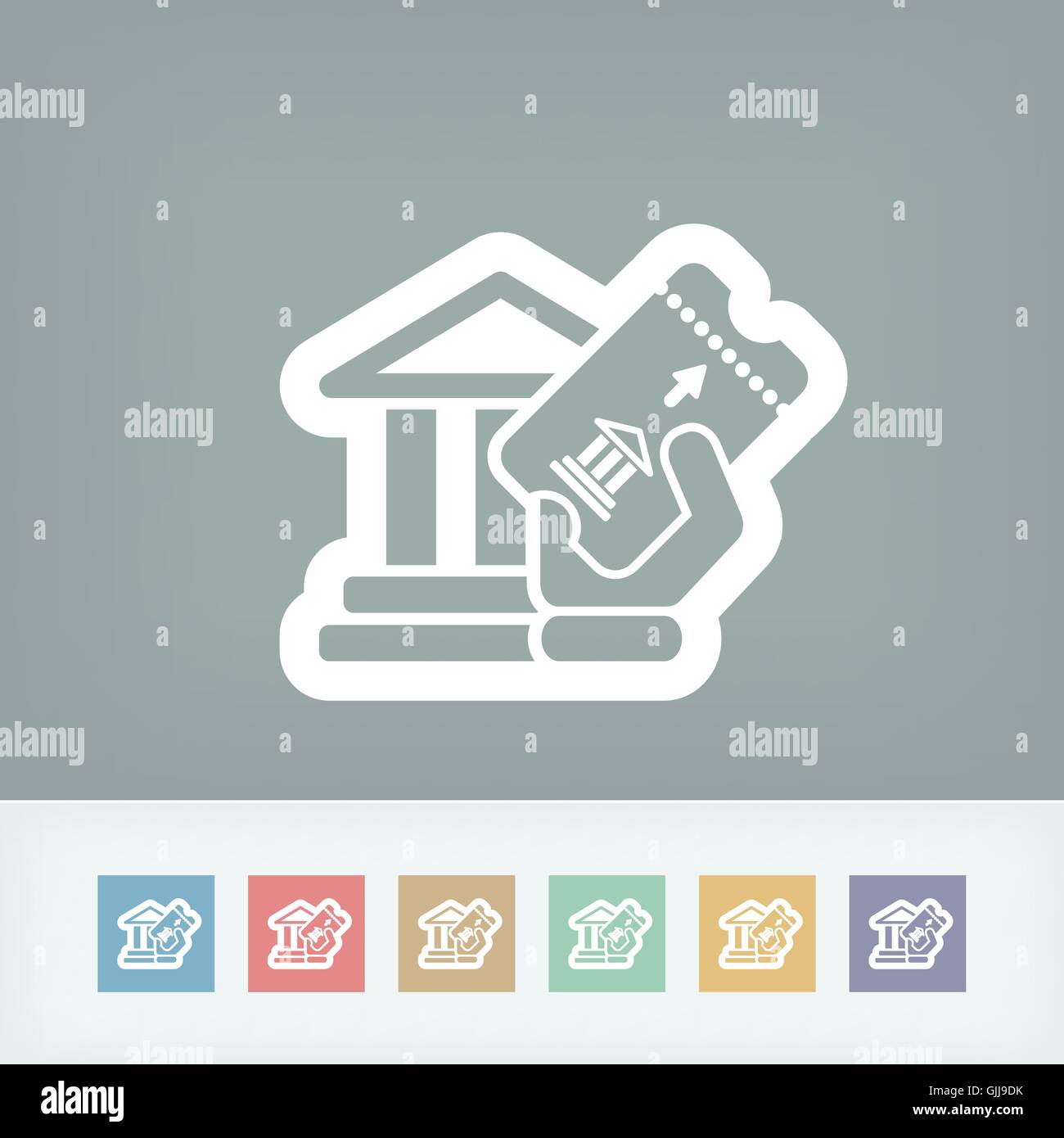 Römische tempelruine Stock-Vektorgrafiken kaufen - Alamy