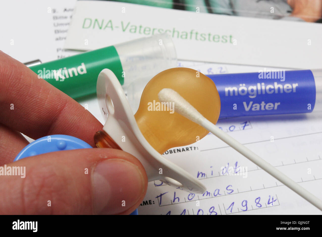 Vaterschaftstest dna Stockfotos und -bilder Kaufen - Alamy
