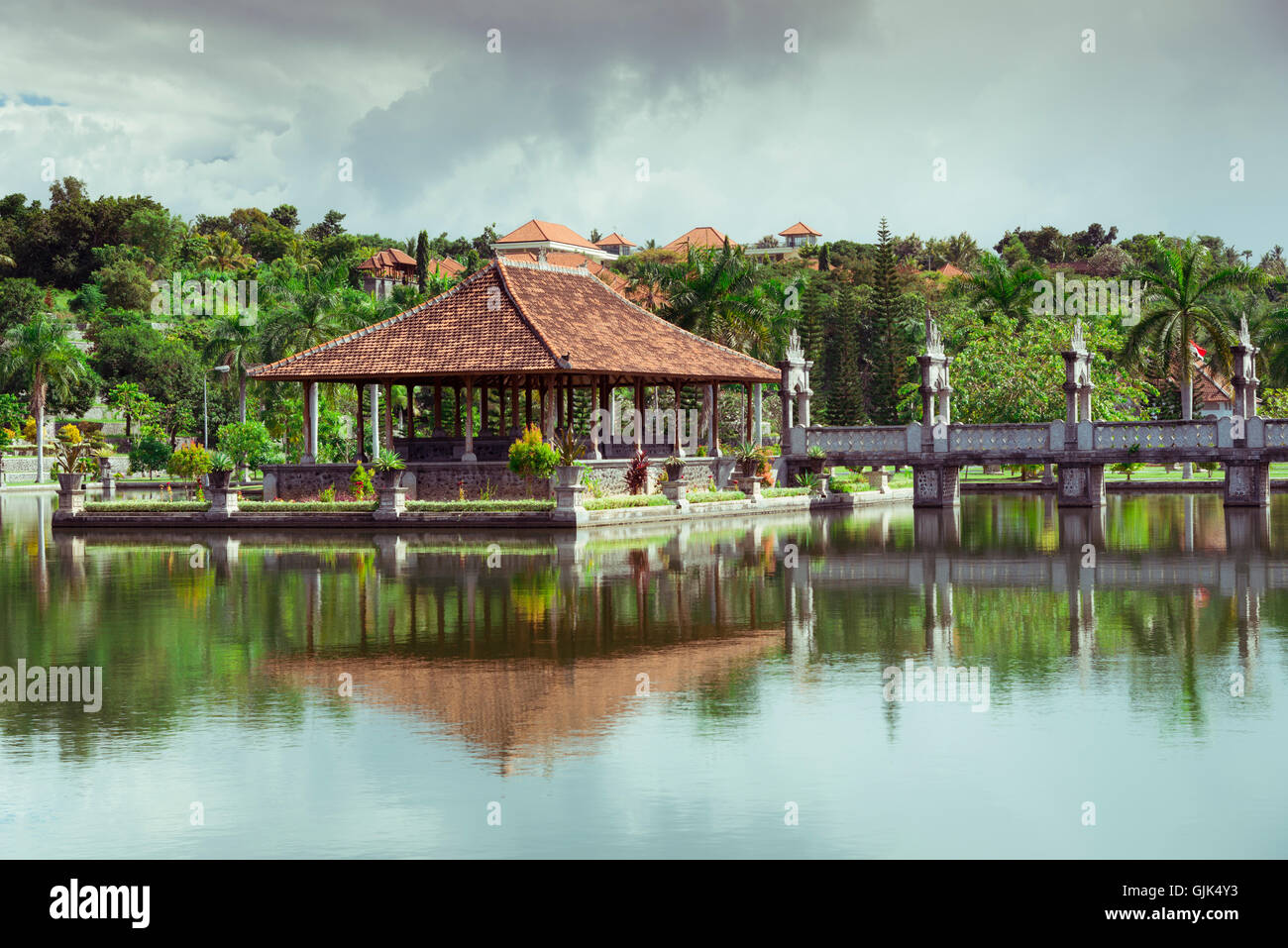 Amlapura Palast Stockfotos und -bilder Kaufen - Alamy