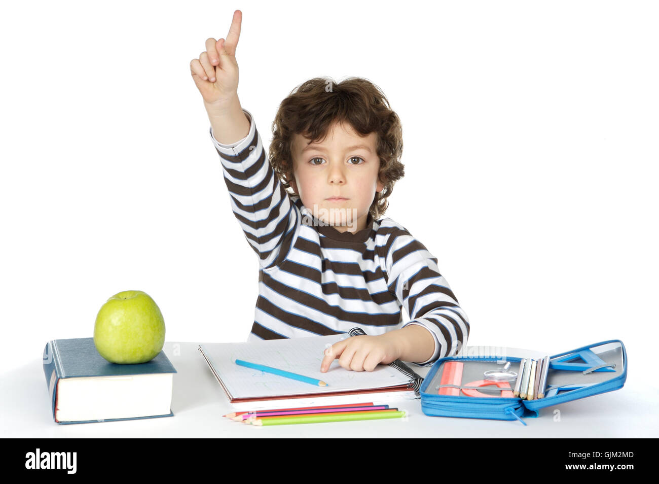 Hand heben blond -Fotos und -Bildmaterial in hoher Auflösung – Alamy