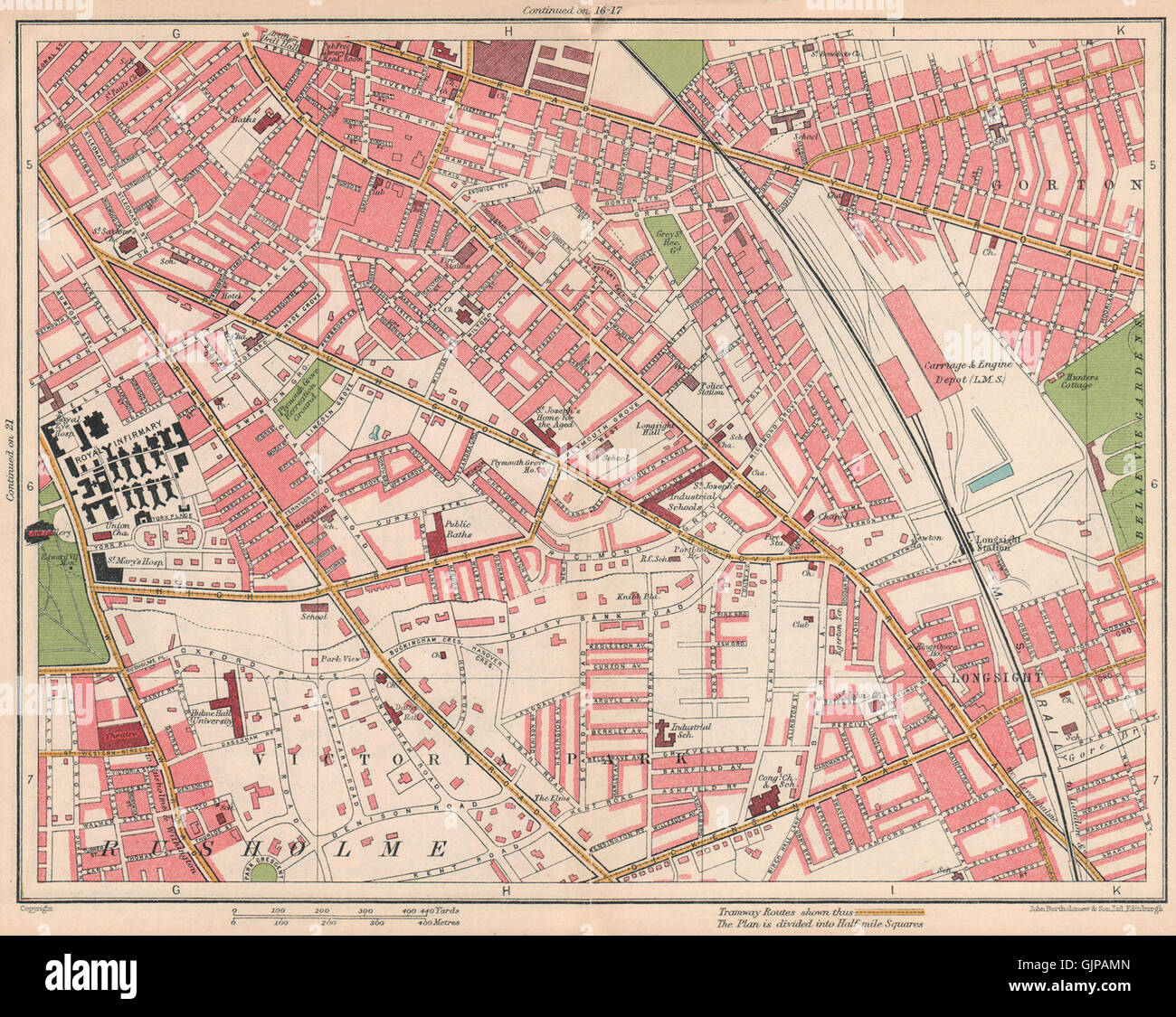 Mapa de manchester victoria -Fotos und -Bildmaterial in hoher Auflösung ...