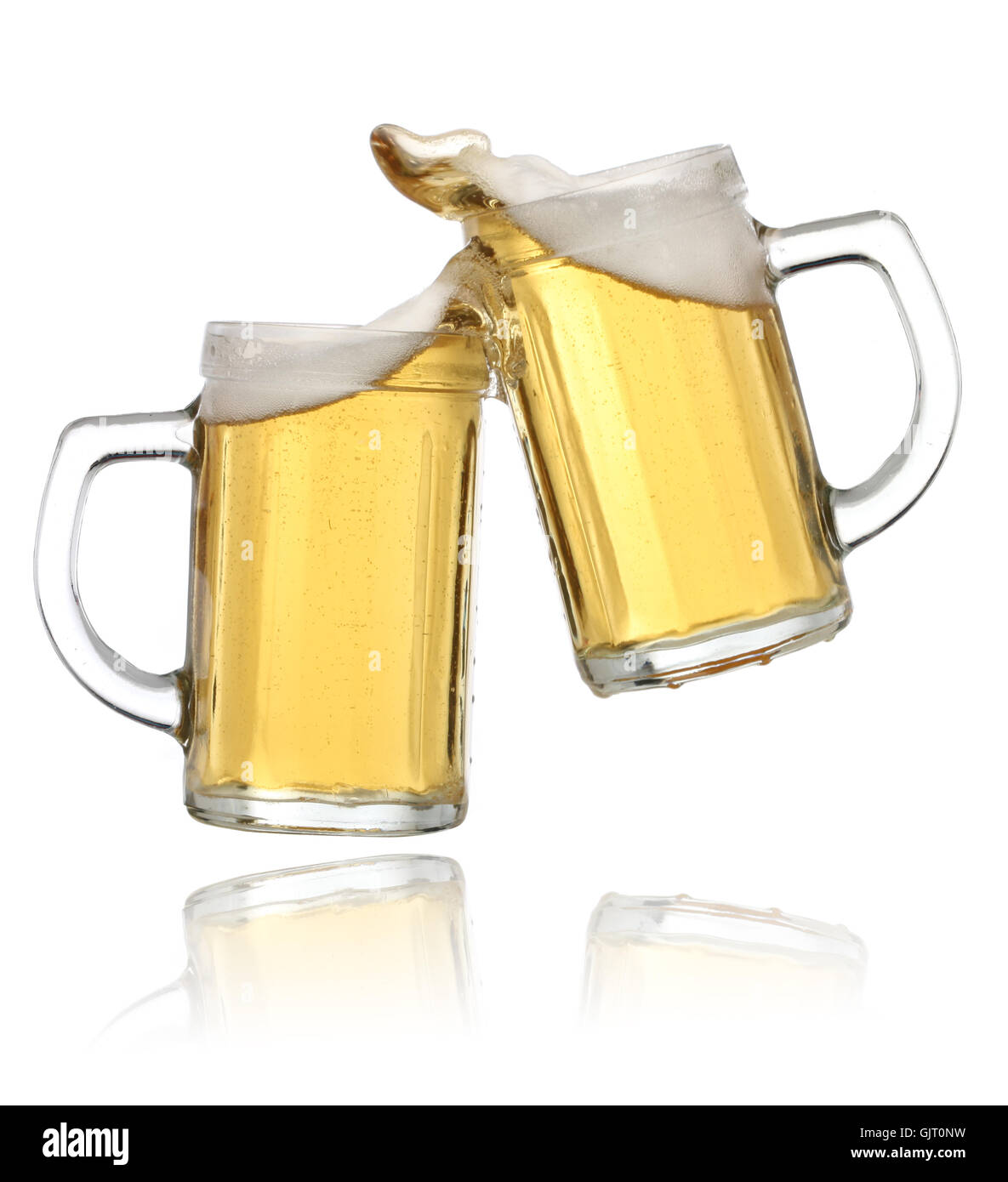 Bier Getränke Prost Stockfotografie - Alamy