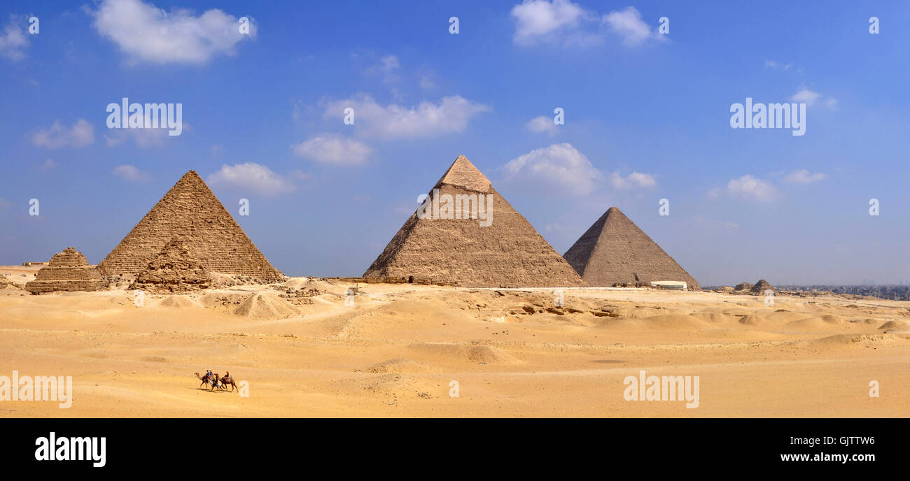 Pyramiden von Gizeh Stockfotografie - Alamy