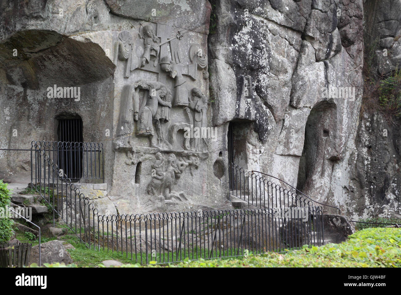 Relief Externsteine Stockfotos und -bilder Kaufen - Alamy