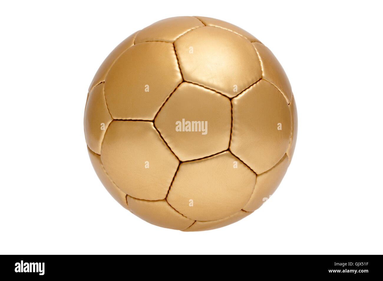 Golden ball football -Fotos und -Bildmaterial in hoher Auflösung – Alamy