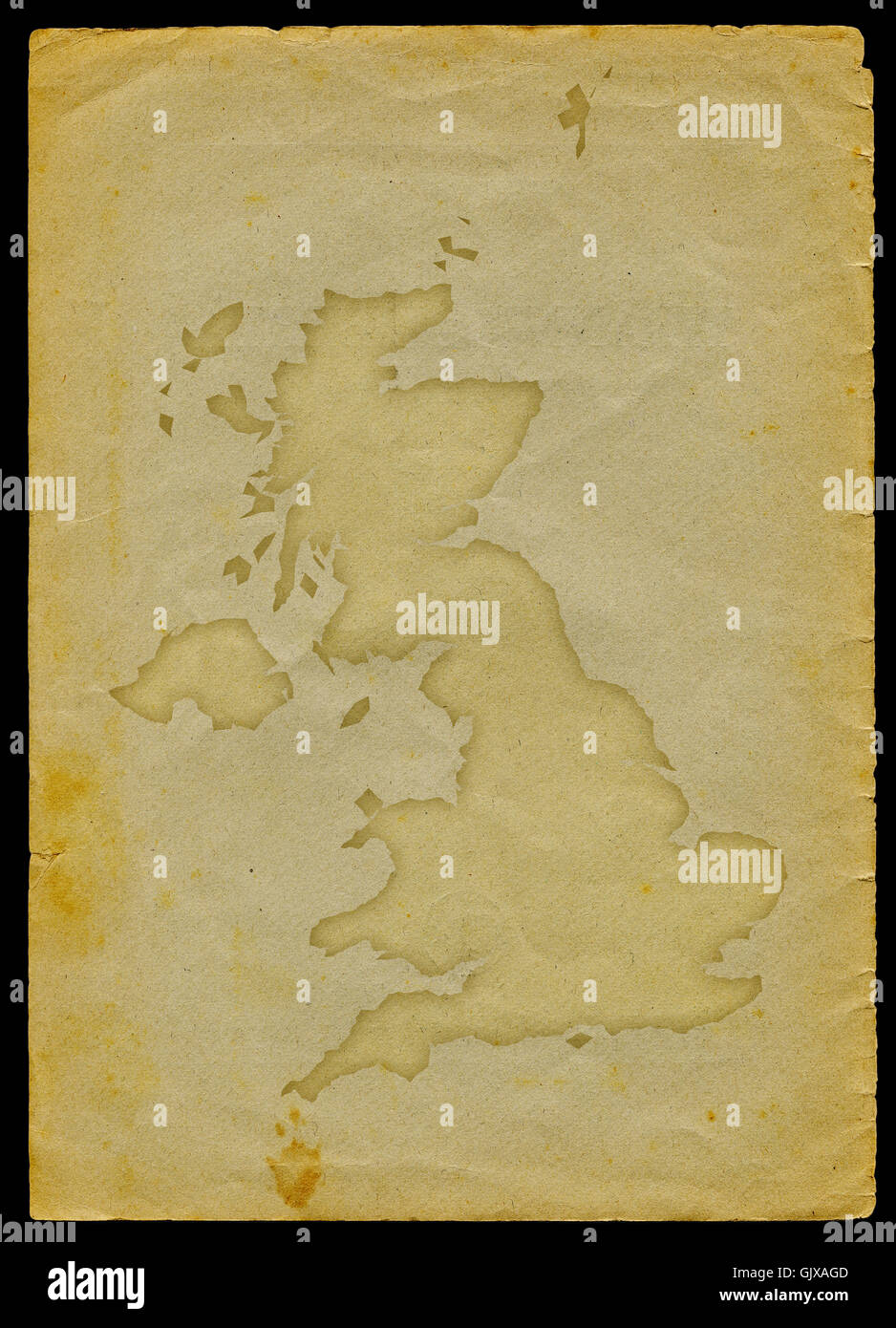 Old uk map -Fotos und -Bildmaterial in hoher Auflösung – Alamy