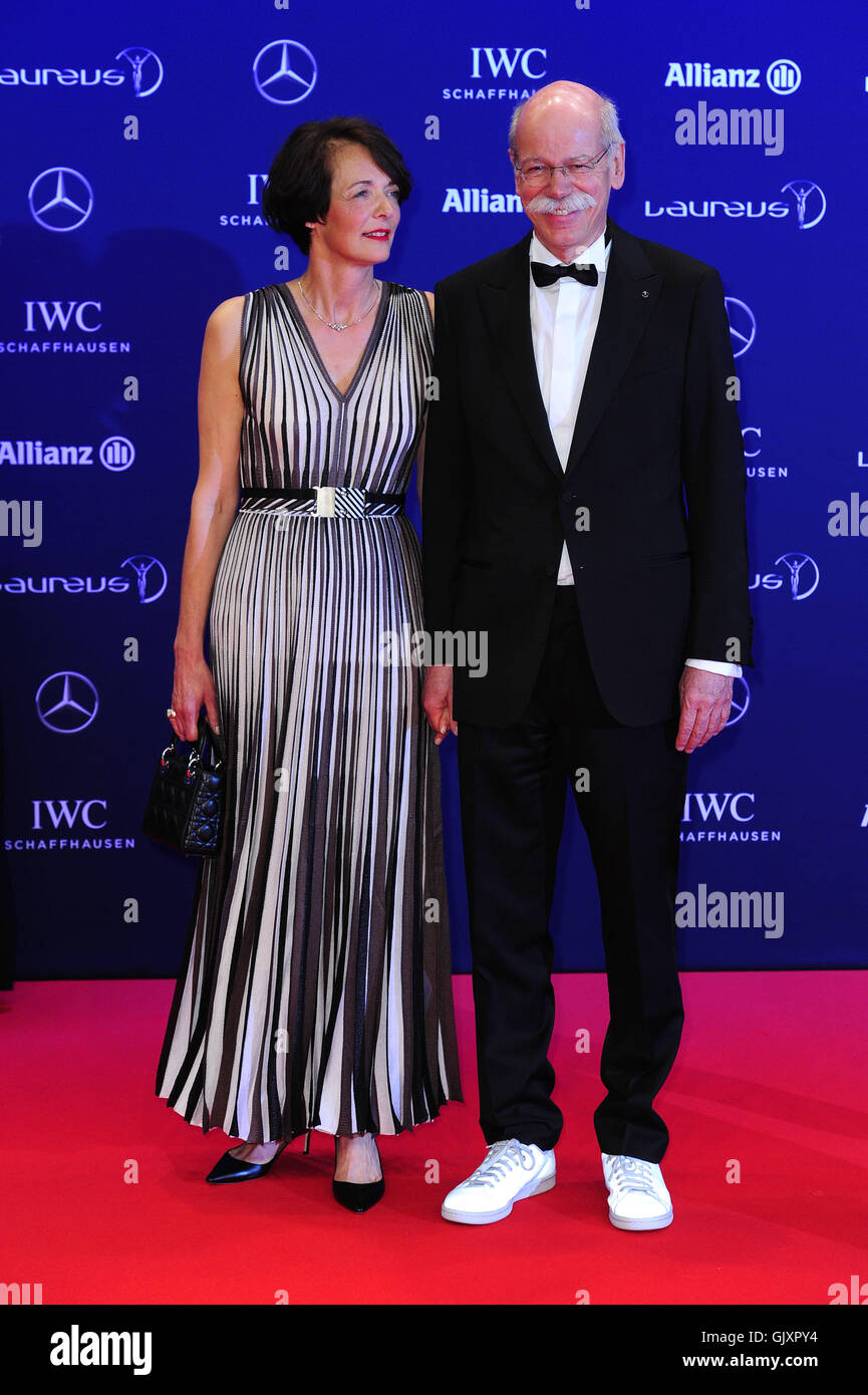 Gisele zetsche dieter zetsche laureus -Fotos und -Bildmaterial in hoher ...
