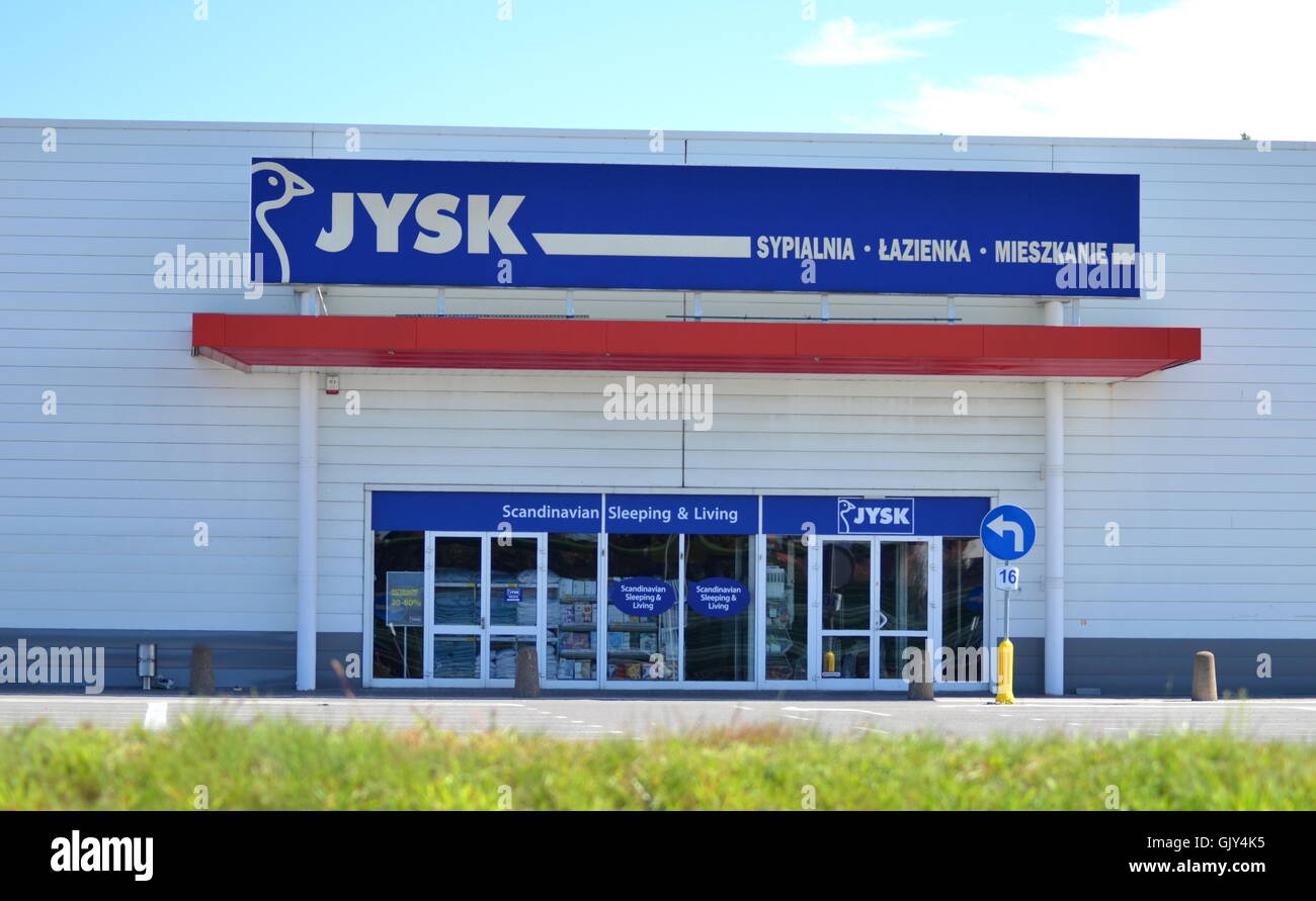 Jysk Logo Stockfotos und -bilder Kaufen - Alamy