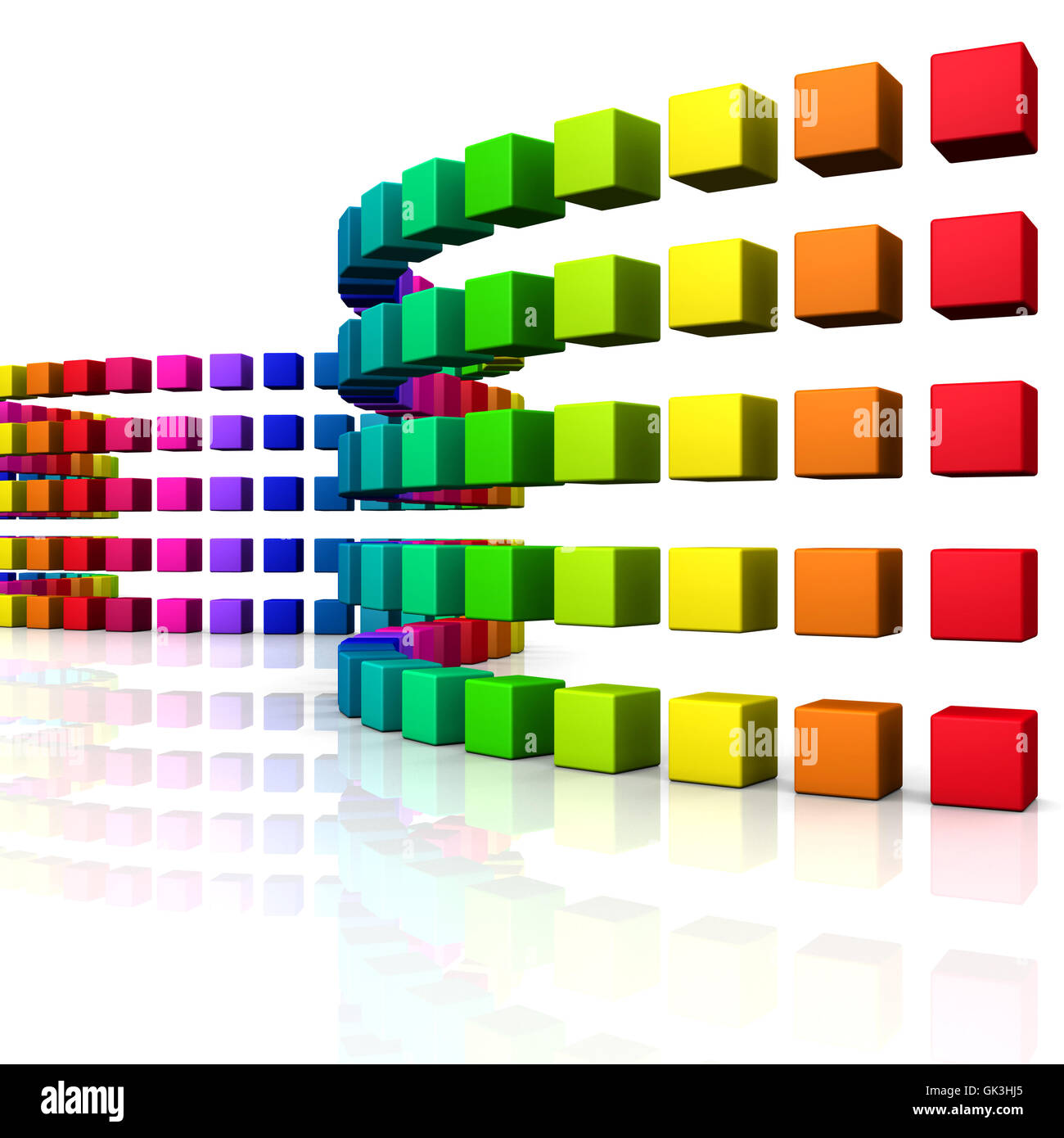 Rainbow squares backdrop -Fotos und -Bildmaterial in hoher Auflösung ...