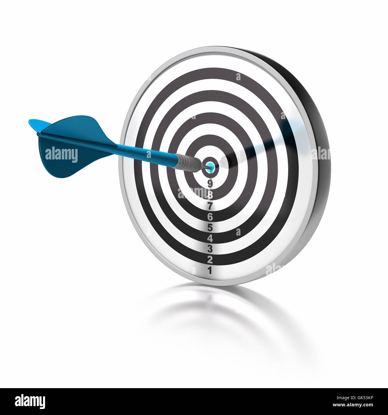 Evaluation zielscheibe Ausgeschnittene Stockfotos und -bilder - Alamy