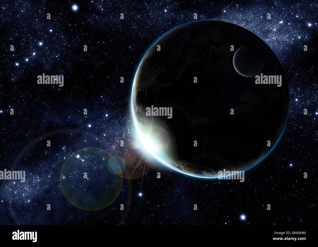 Das universum und der weltraum Stockfotos und -bilder Kaufen - Alamy