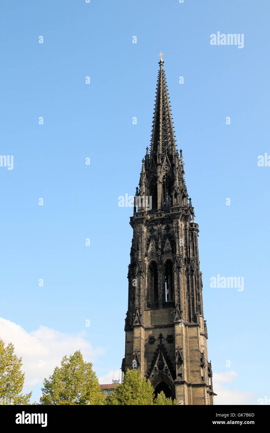 Denkmal Hamburg Turm Stockfotografie - Alamy