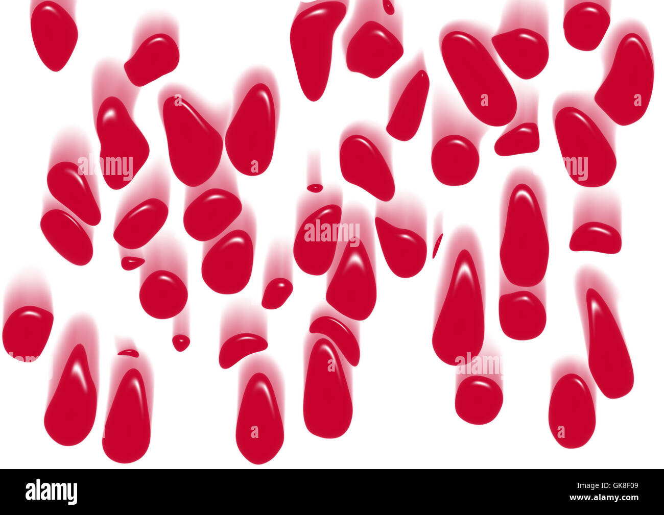 Blut tropfen -Fotos und -Bildmaterial in hoher Auflösung – Alamy