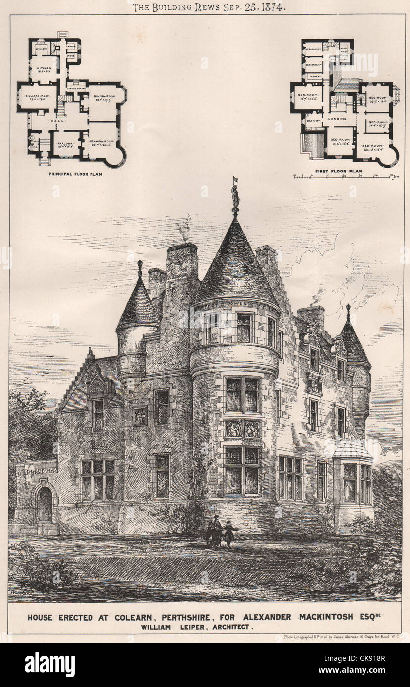 Das haus der mackintoshs Stockfotos und -bilder Kaufen - Alamy