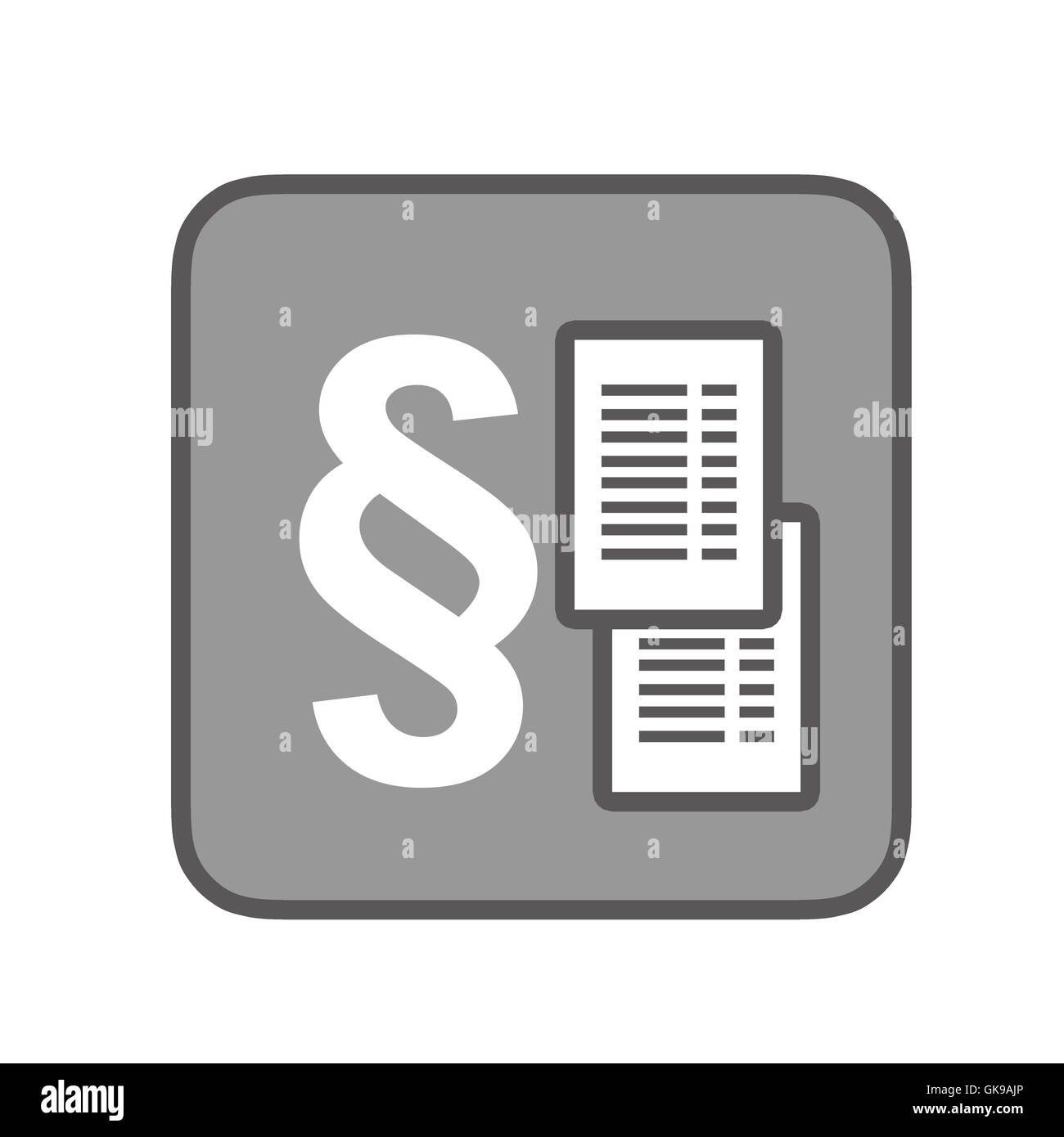 Law icon -Fotos und -Bildmaterial in hoher Auflösung – Alamy