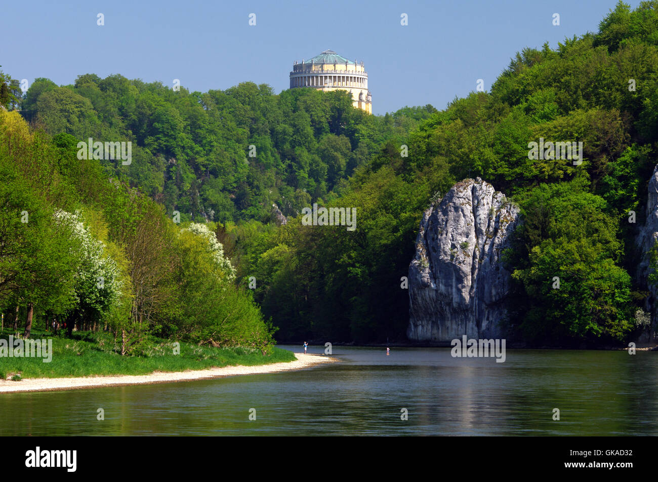 Befreiungshalle Kelheim Stockfotos und -bilder Kaufen - Alamy
