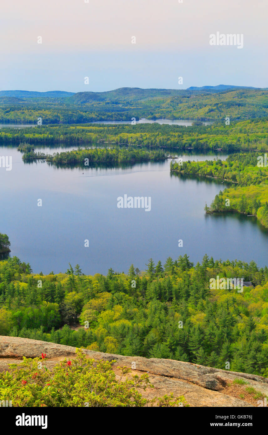 Gipfel, Old Bridle Path Trail, Klapperschlange Westbergen Squam Lake ...