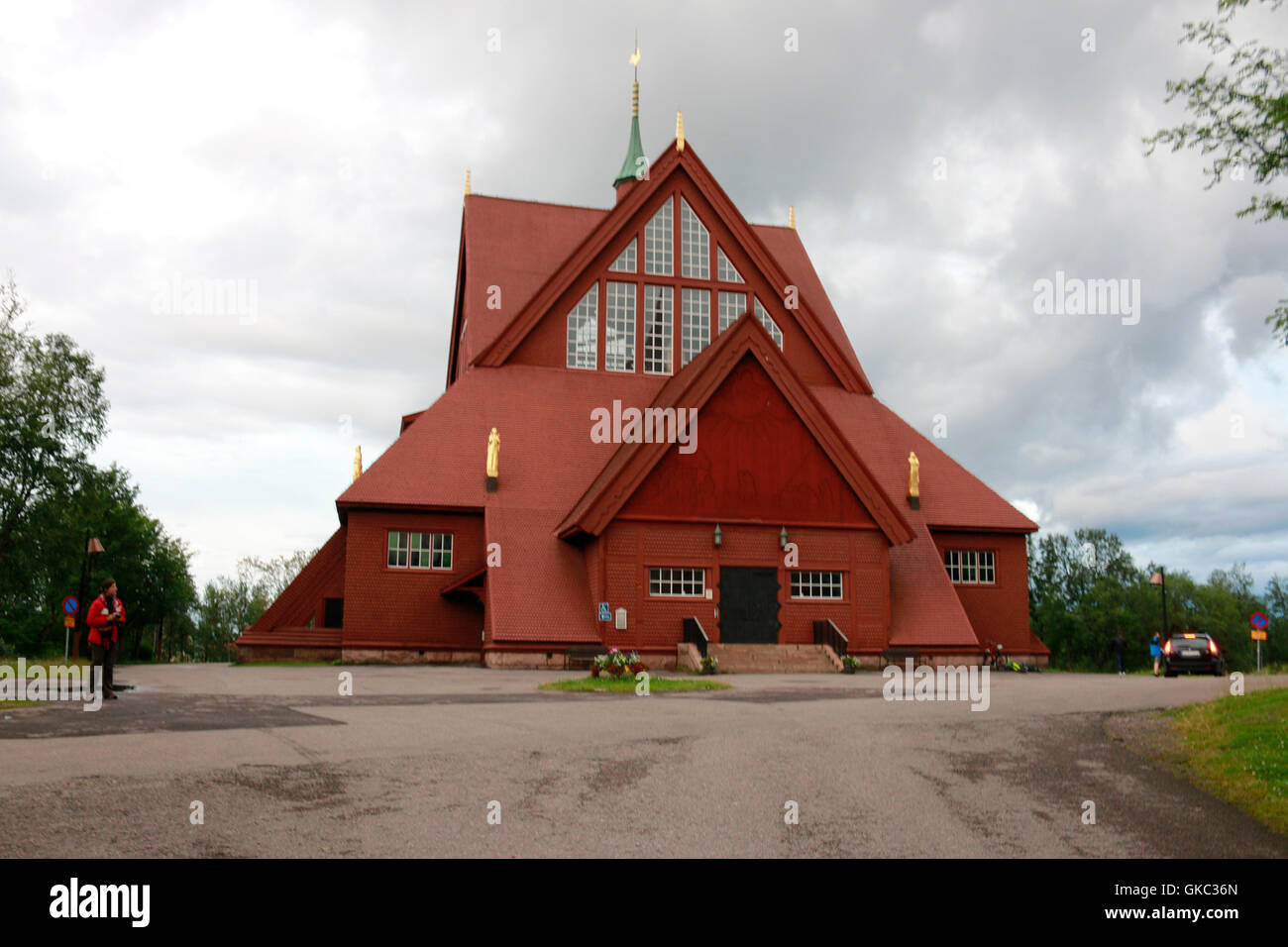 Kiruna Sweden Church Stockfotos und -bilder Kaufen - Alamy