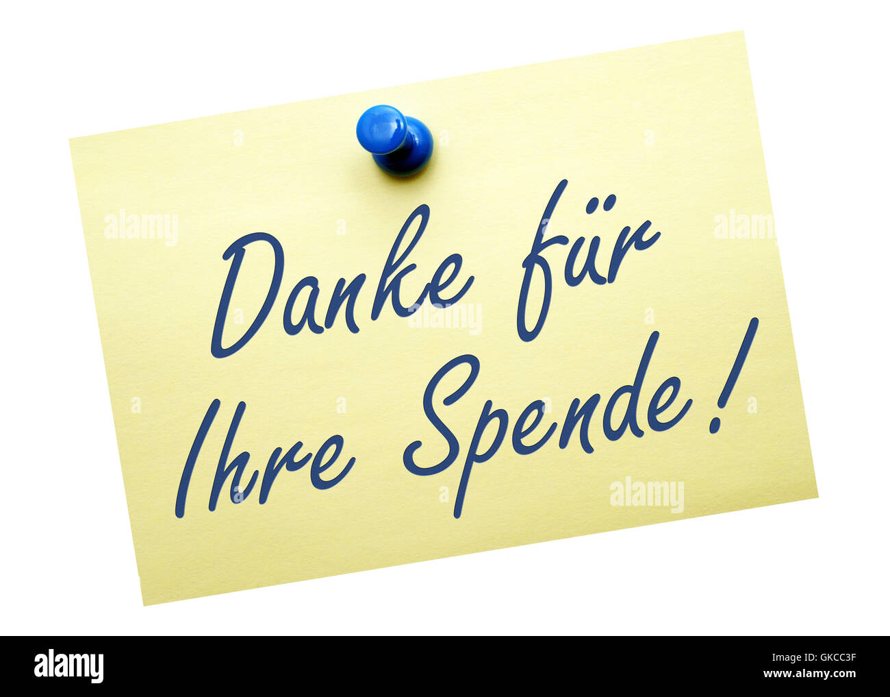 Spende Danke Stockfotos und -bilder Kaufen - Alamy