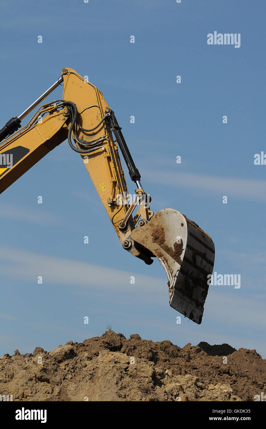 Bagger schaufel bagger -Fotos und -Bildmaterial in hoher Auflösung ...
