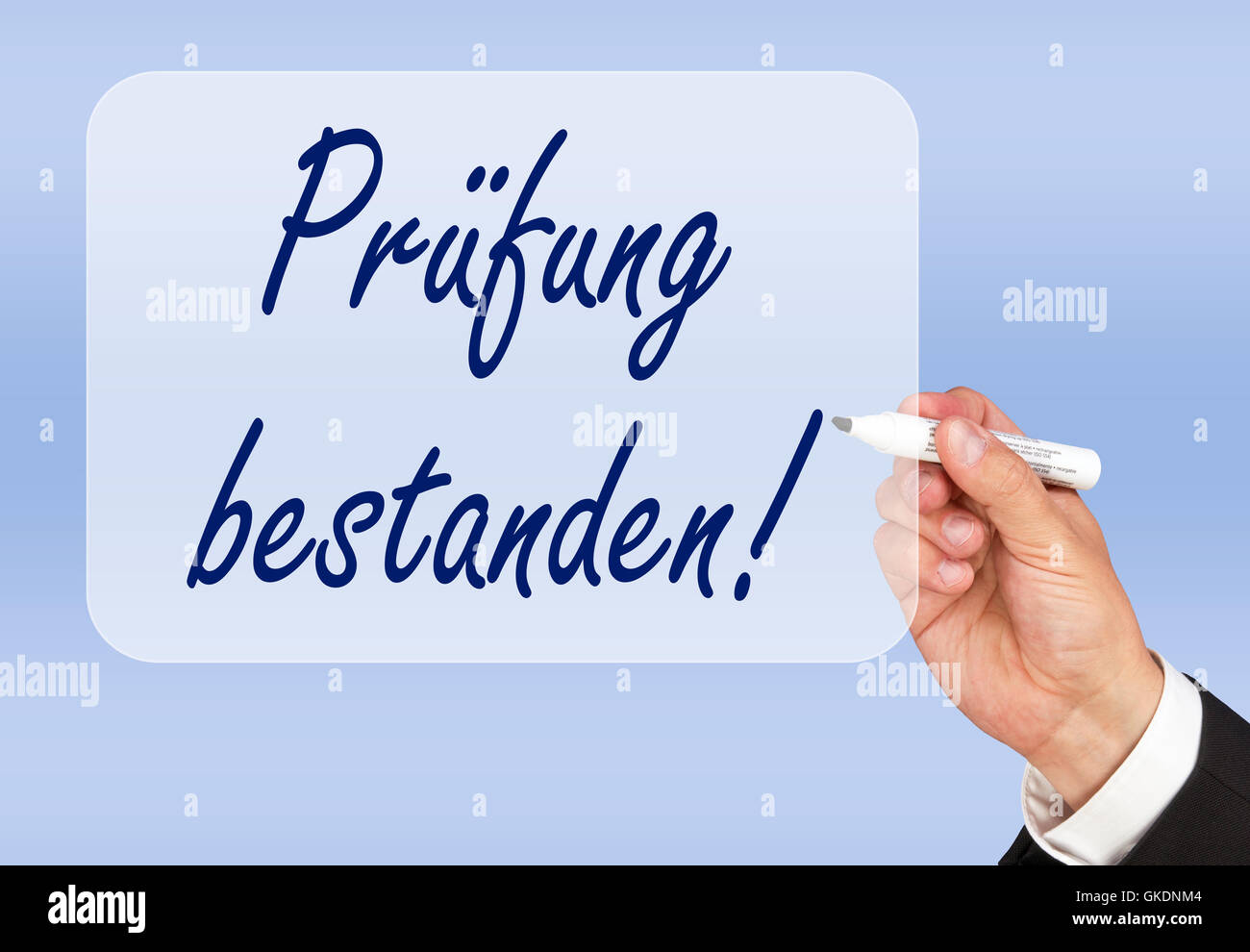 Prüfung bestanden -Fotos und -Bildmaterial in hoher Auflösung – Alamy
