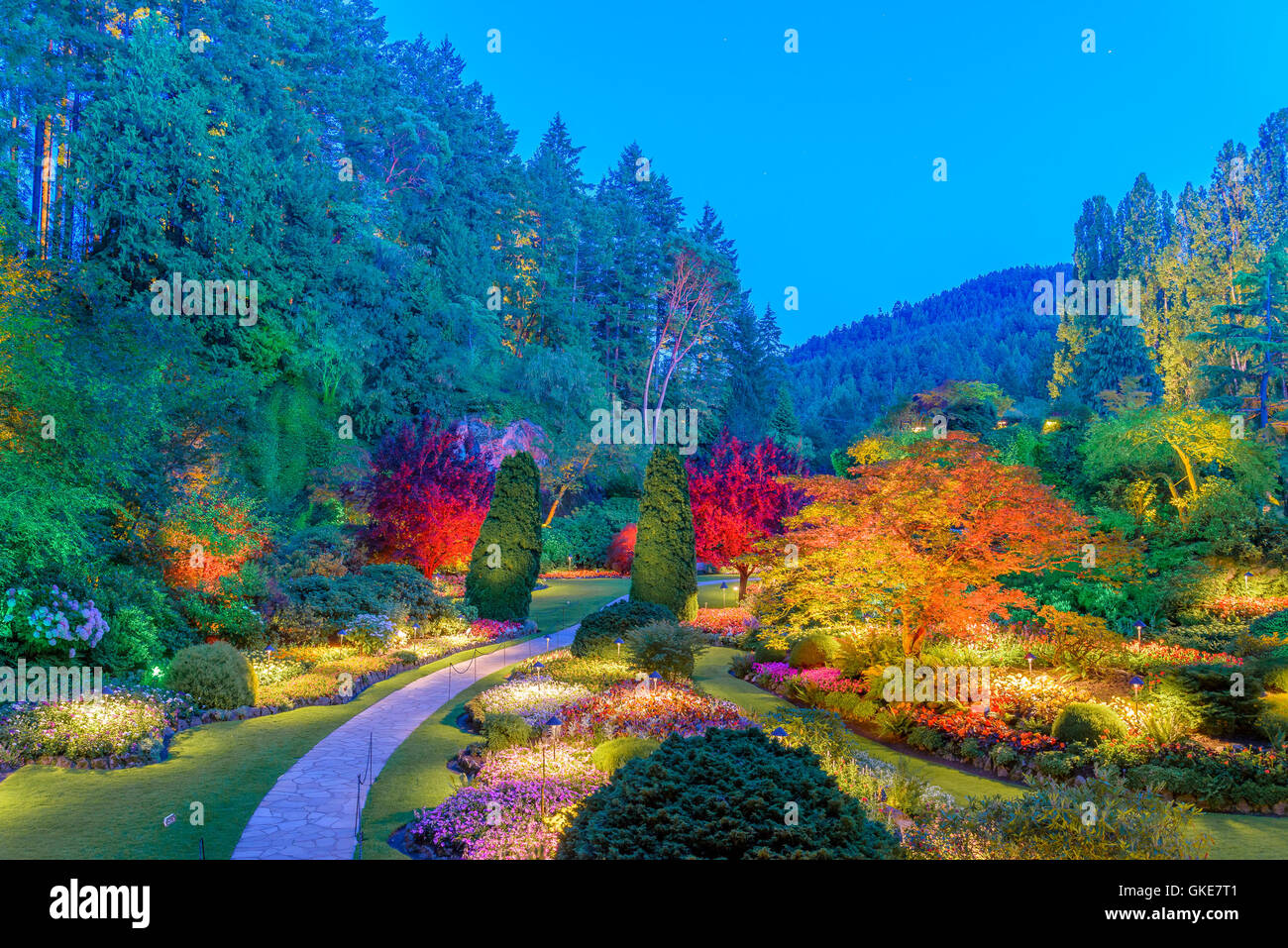 Butchart gardens canada -Fotos und -Bildmaterial in hoher Auflösung – Alamy