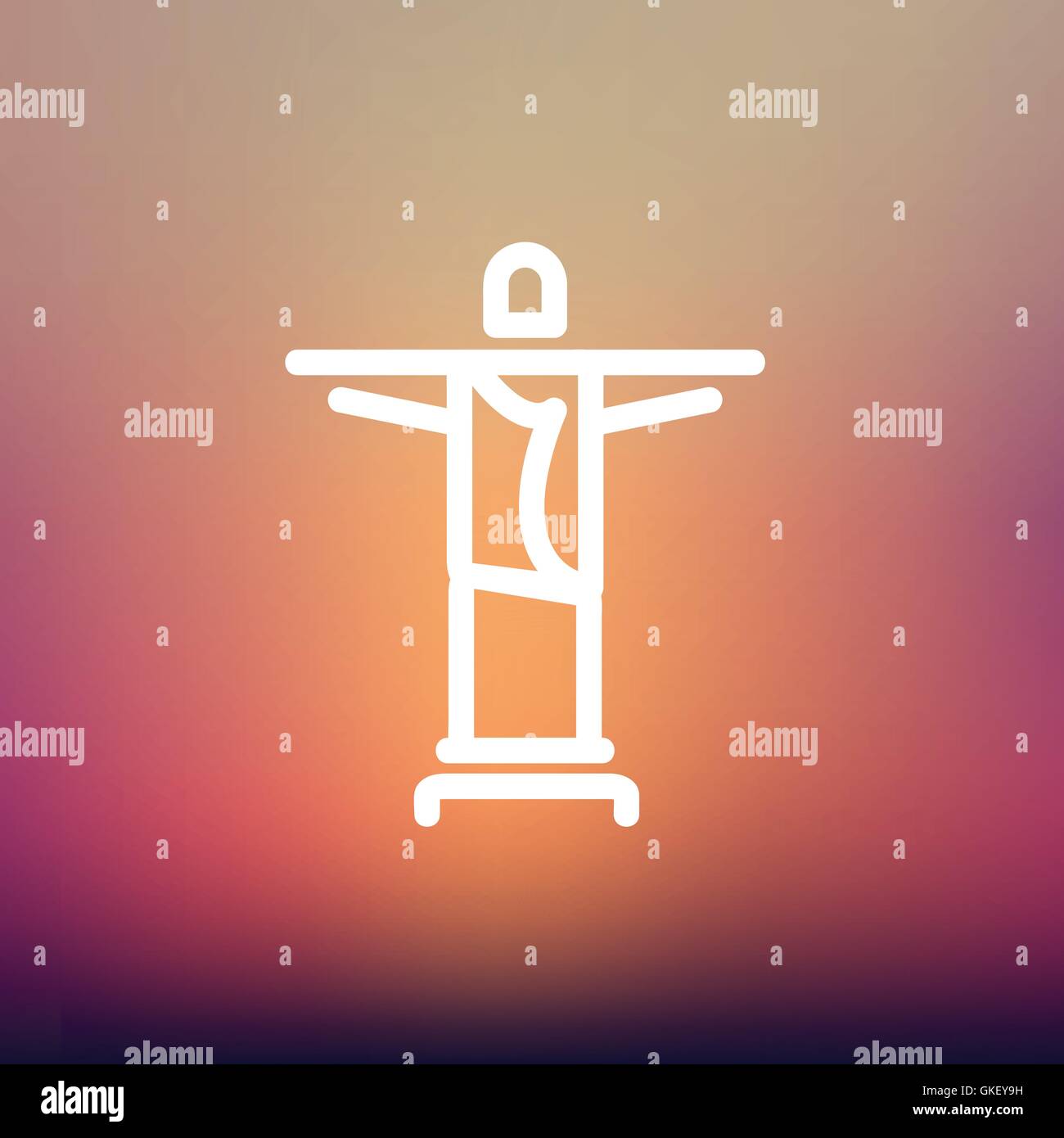 Gekreuzigter christus Stock-Vektorgrafiken kaufen - Alamy