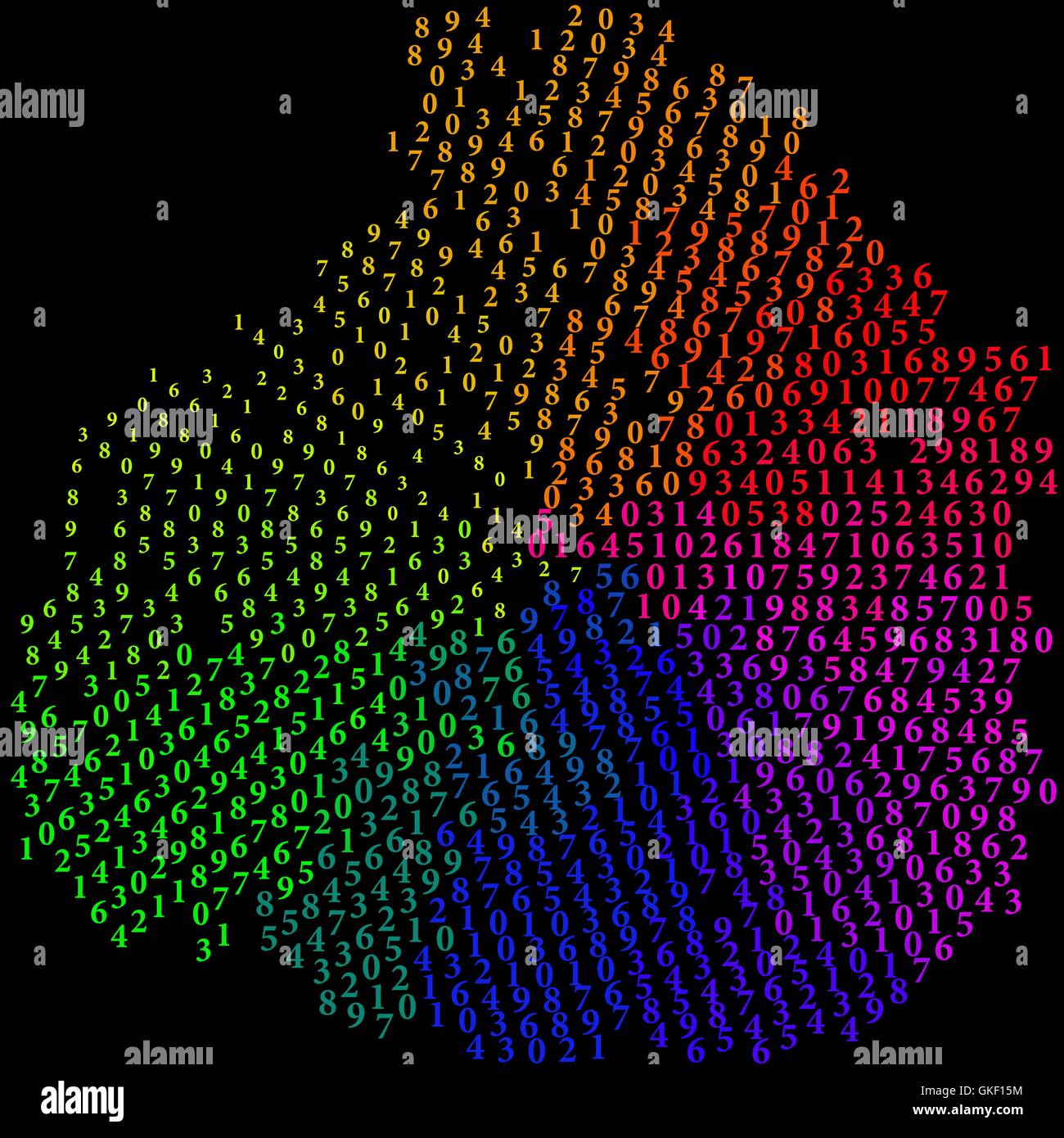 Matrix zahlen vektor -Fotos und -Bildmaterial in hoher Auflösung – Alamy