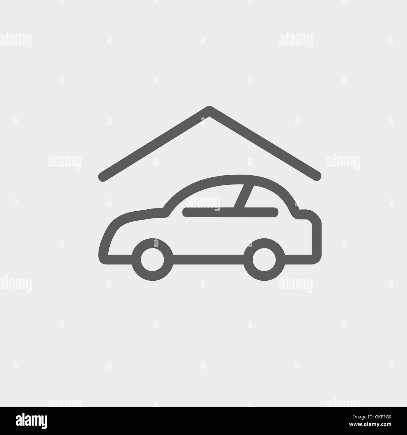 Garagentor zeichen Stock-Vektorgrafiken kaufen - Alamy