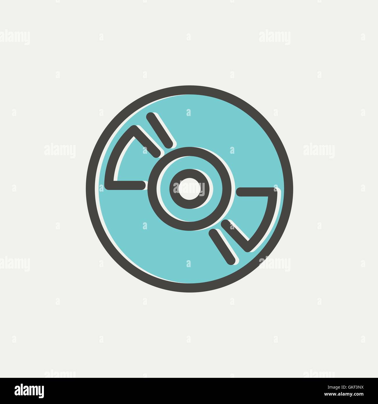 Tape reel icon image Stock-Vektorgrafiken kaufen - Alamy