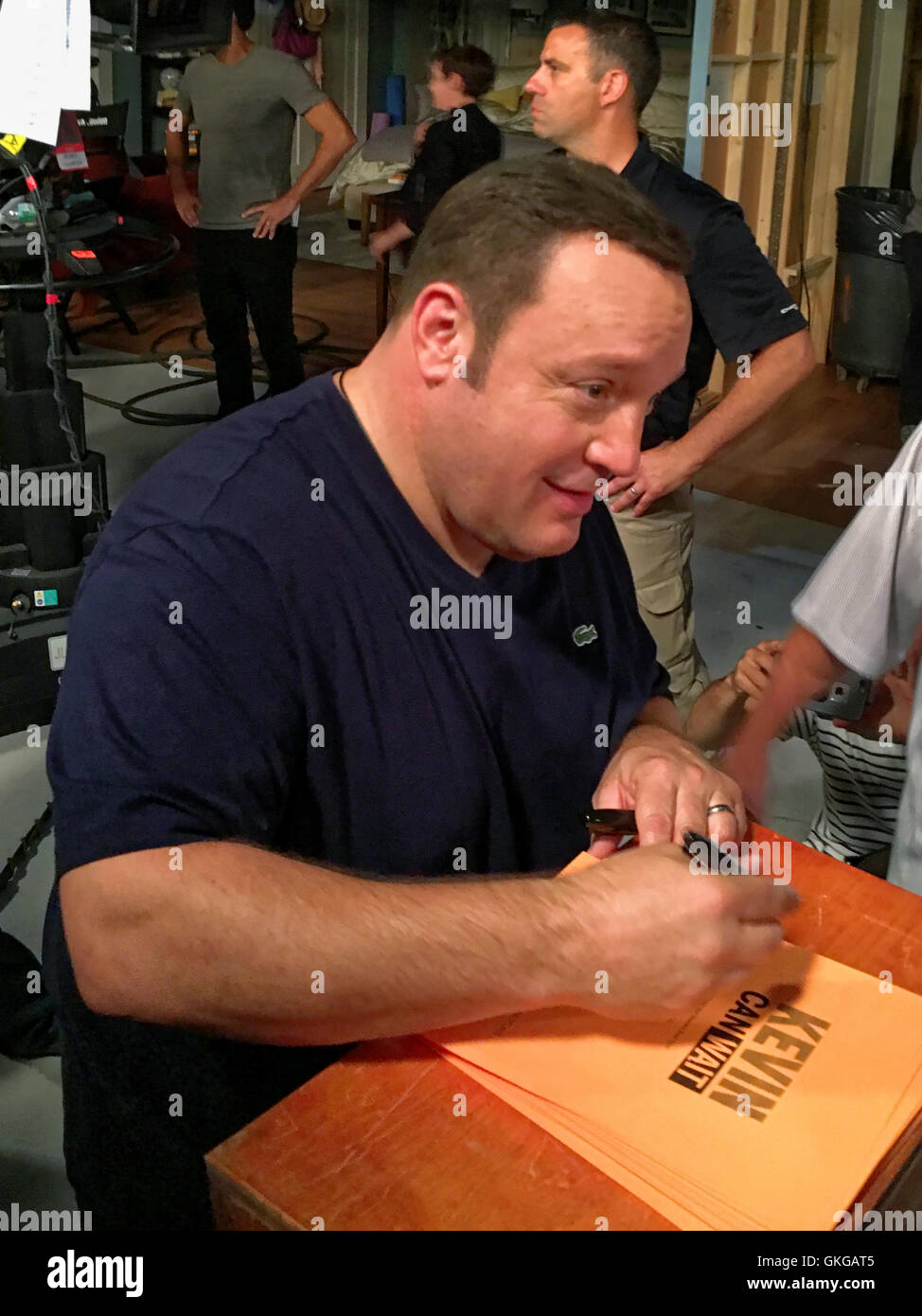 Bethpage, New York, USA. 19. August 2016. Schauspieler KEVIN JAMES ...