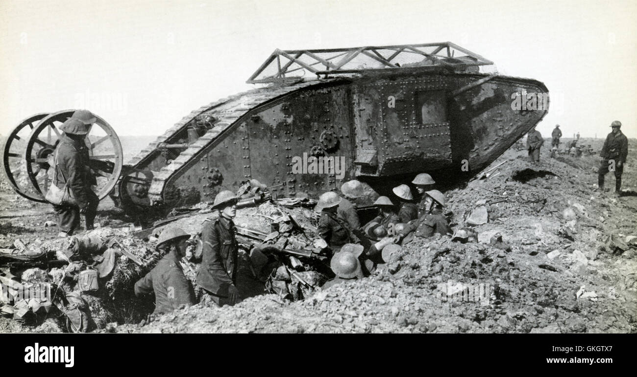 Die Erste Schlacht Der Somme Stockfotos und -bilder Kaufen - Alamy