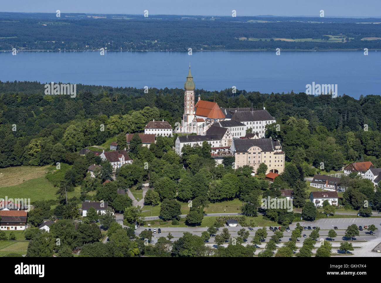 Andechs Kloster, Bayern, Deutschland Stockfotografie - Alamy