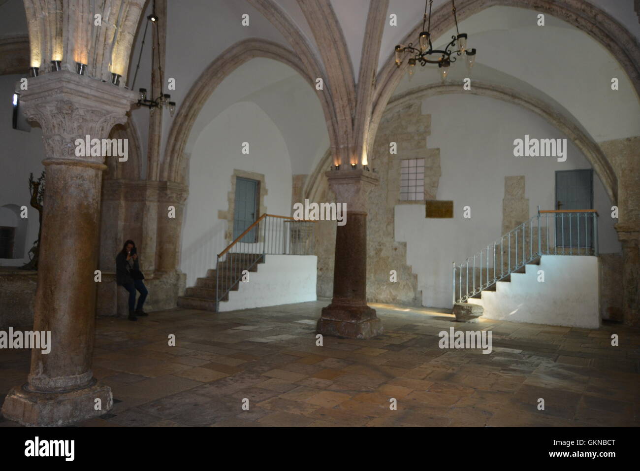 Coenaculum, Abendmahlssaal, das letzte Abendmahl, Jerusalem, Israel ...