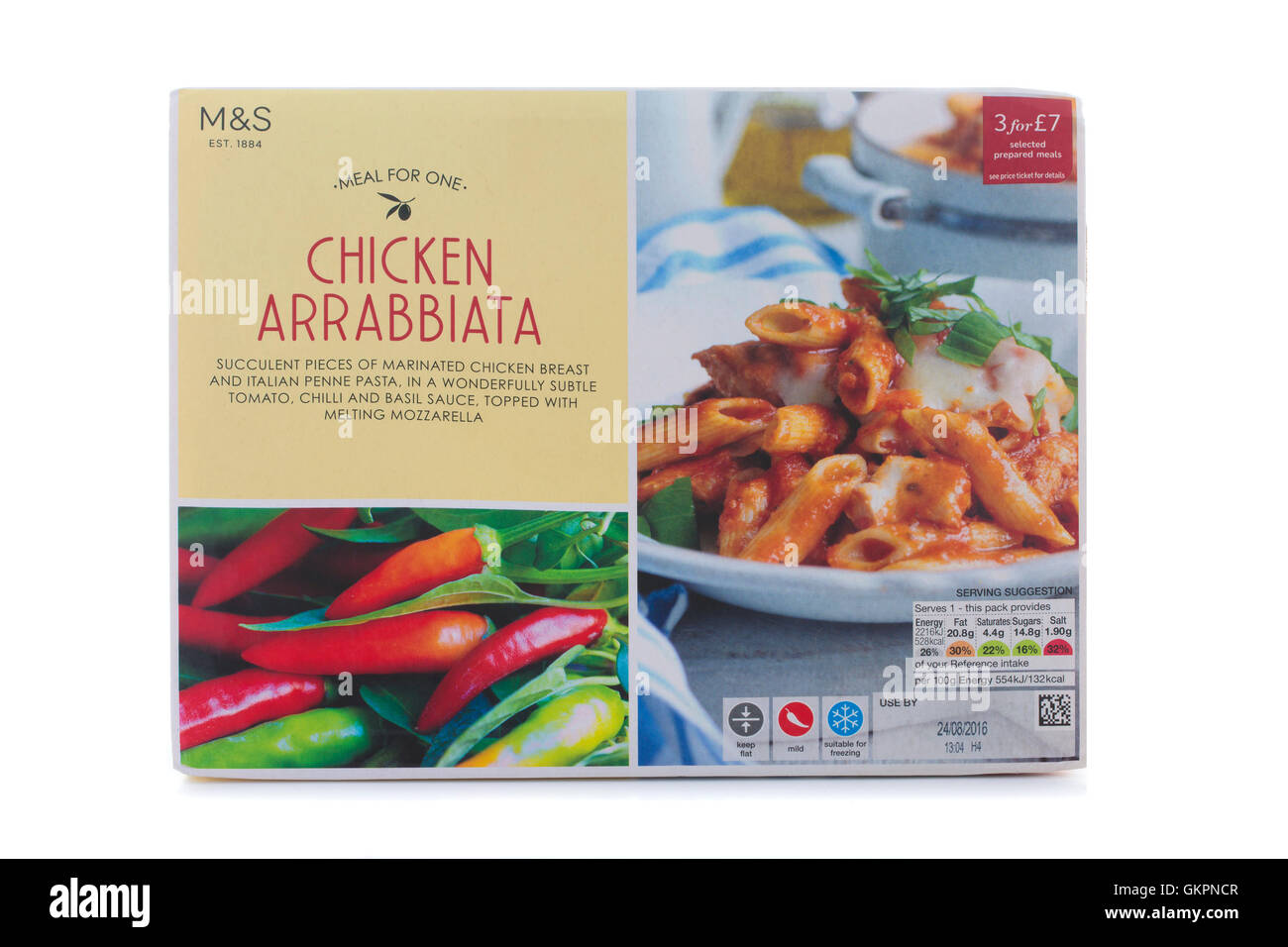 Fertige mahlzeit Ausgeschnittene Stockfotos und -bilder - Alamy