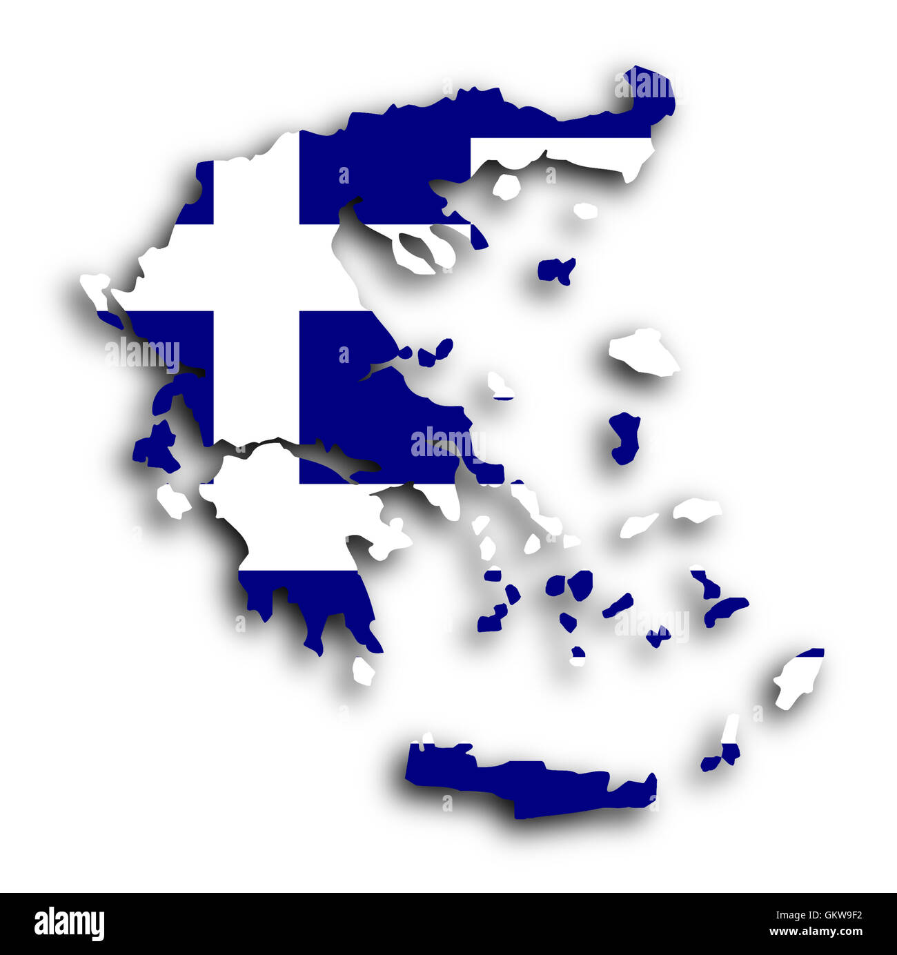 Griechenland umriss Ausgeschnittene Stockfotos und -bilder - Seite 3 ...