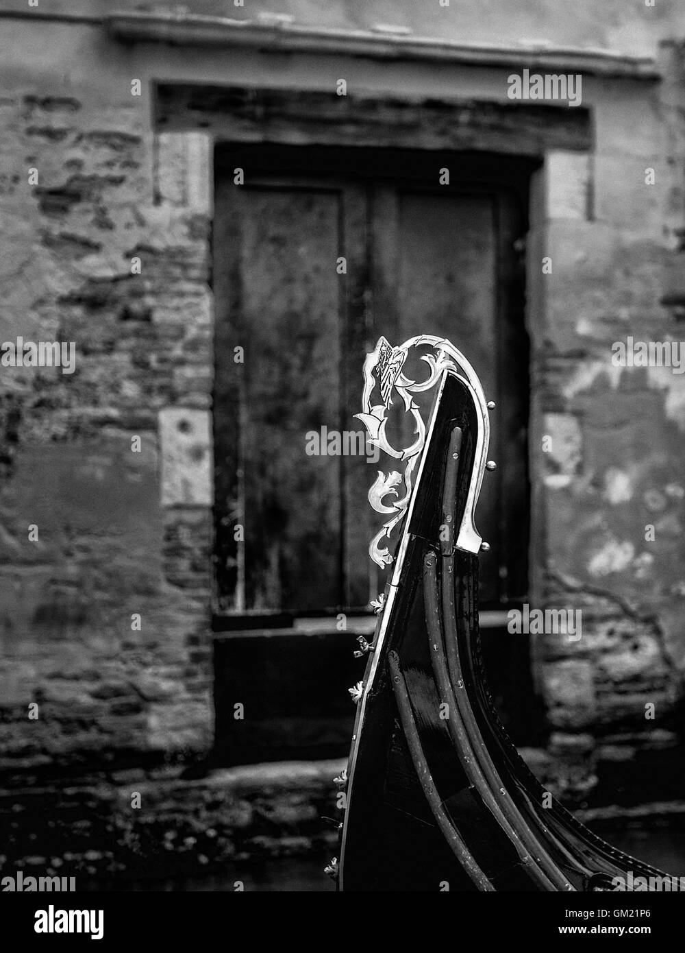 Gondel detail Schwarzweiß-Stockfotos und -bilder - Alamy