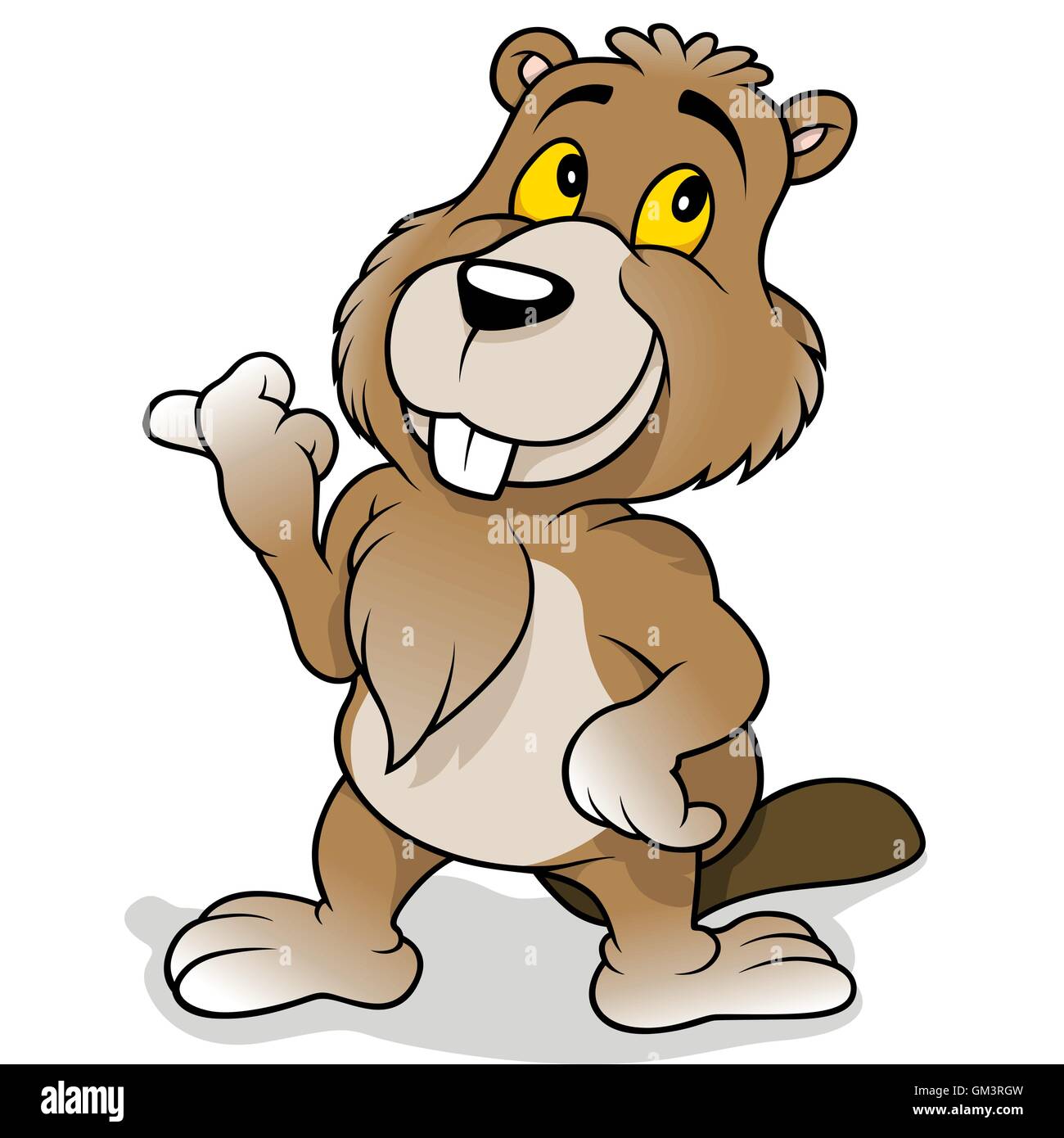 Beaver vector clipart Stock-Vektorgrafiken kaufen - Alamy